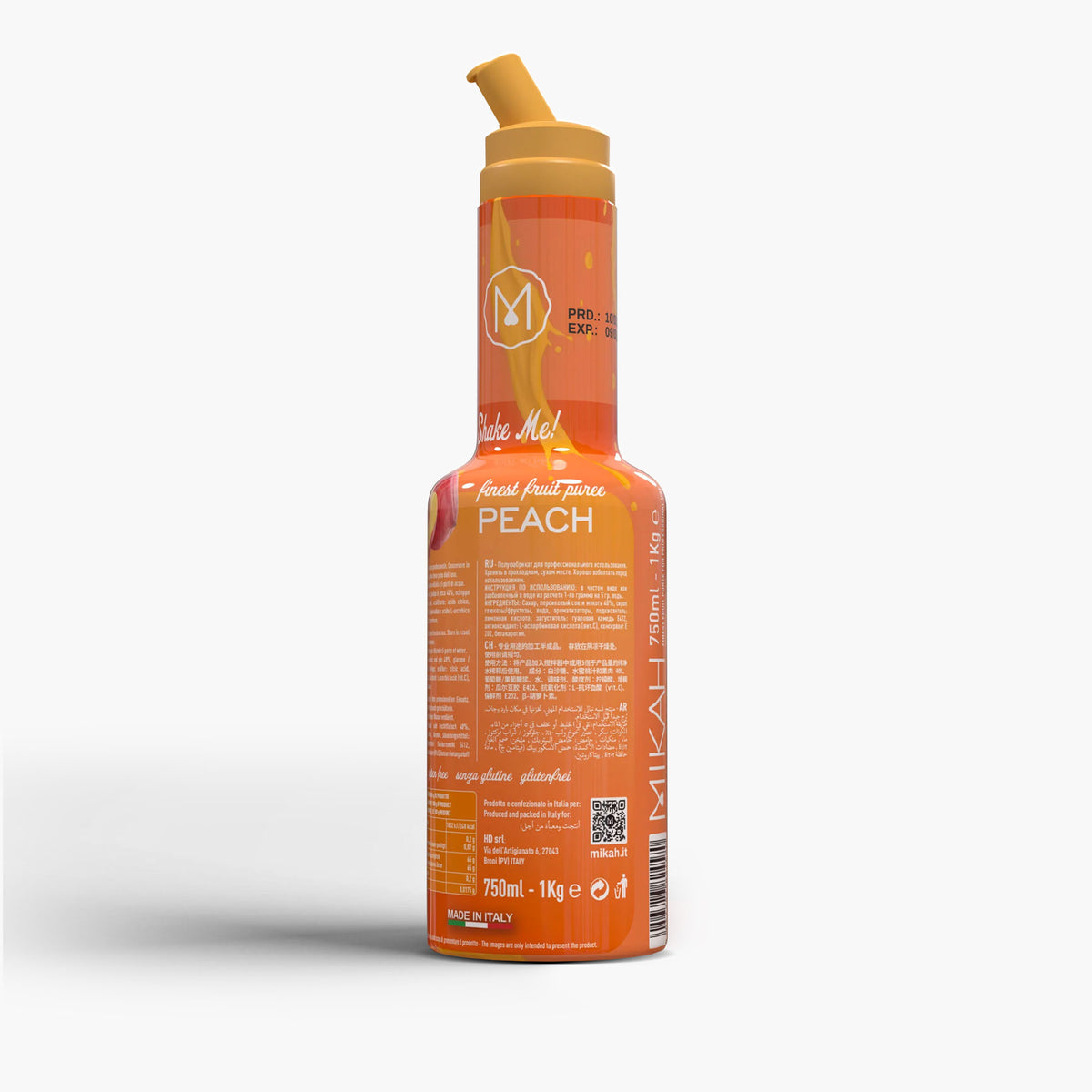 Purea di Frutta Mikah Premium Mix Fruit - Pesca – MIKAH World